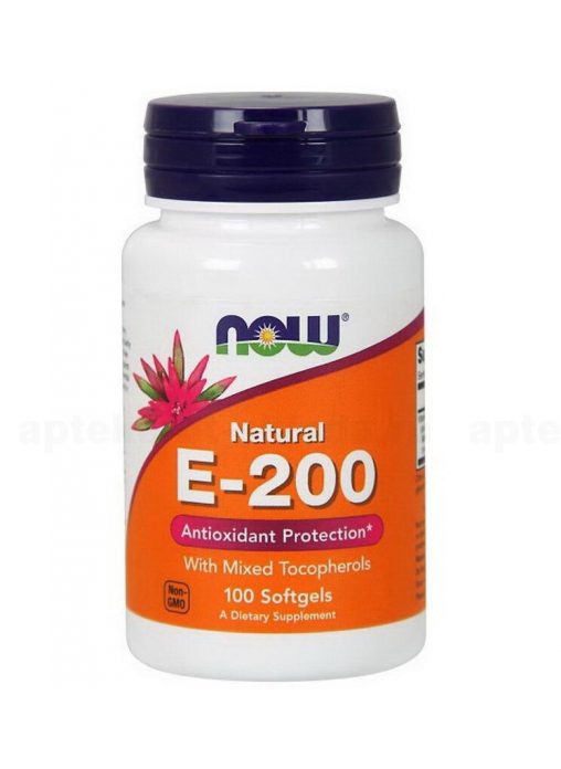 NOW Vitamin E натуральный витамин Е капс 600мг N 100 оптом - из ...